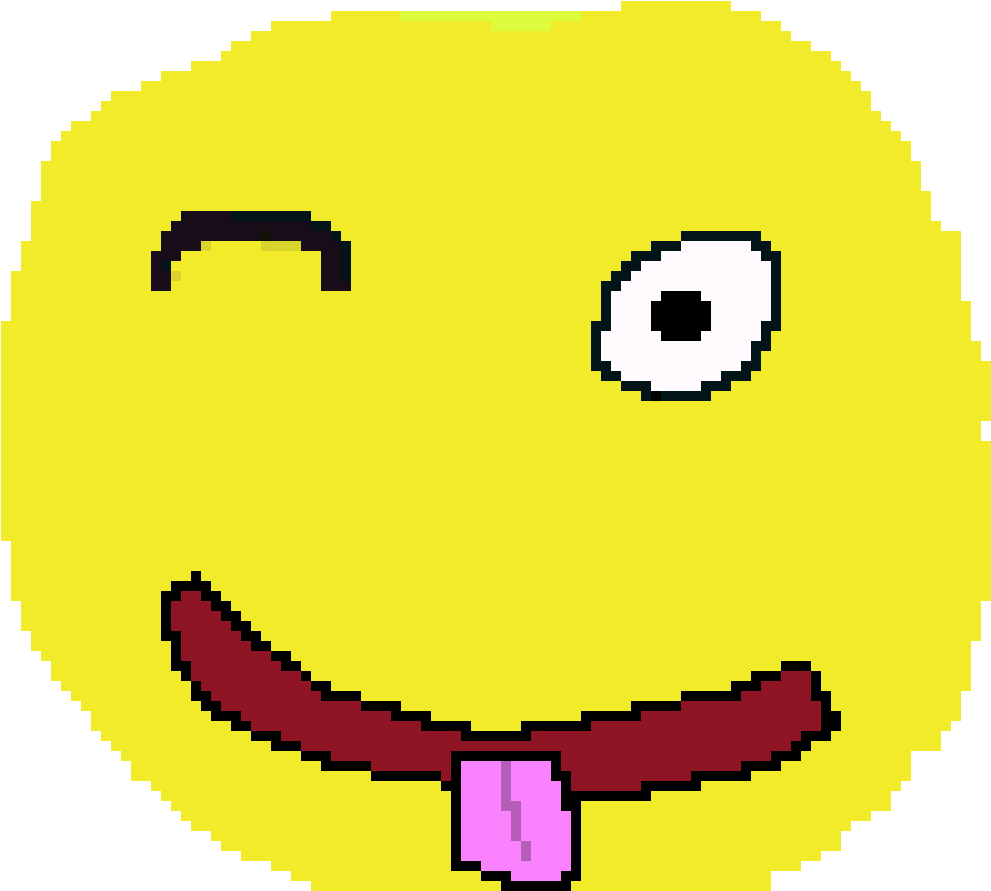 Winking Tongue Emoji - Smiley - Free Transparent PNG Download - PNGkey