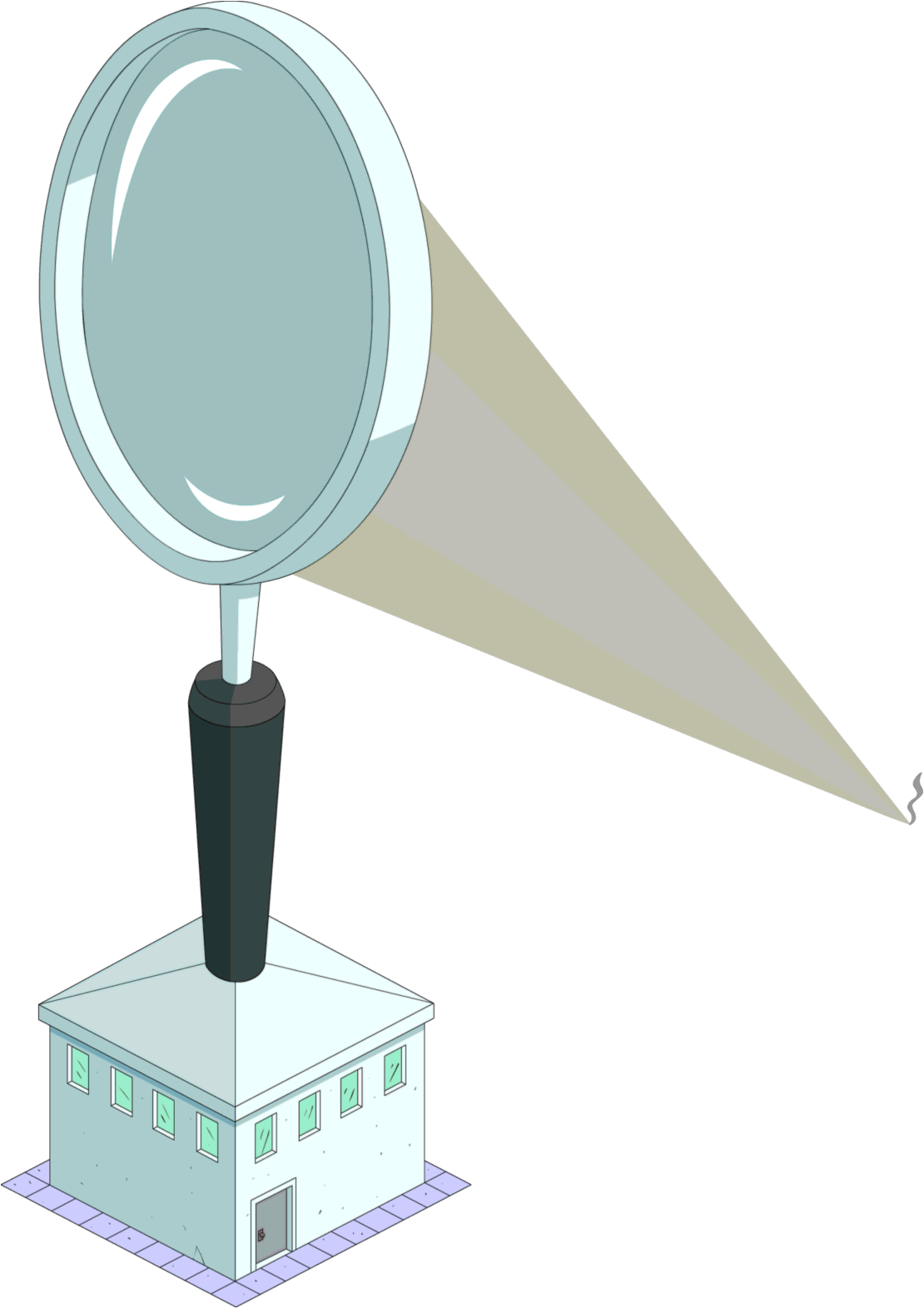 Download 50ftglassofficial - Magnifying Glass At An Angle PNG Image ...