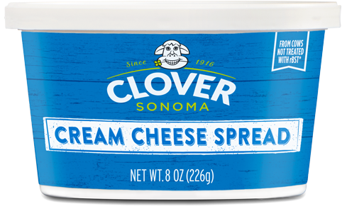 Download Clover Sonoma Cream Cheese - Clover Ice Cream, Cookies & Cream ...