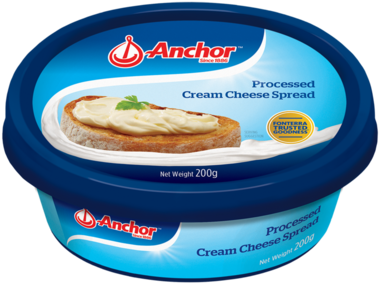 Download Anchor Cream Cheese Spread 200g - Cream Cheese PNG Image with ...