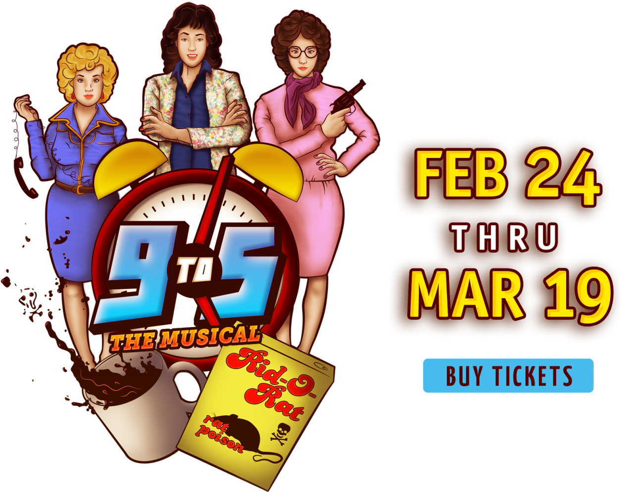 Download 9to5 Website Over - Cartoon PNG Image with No Background ...