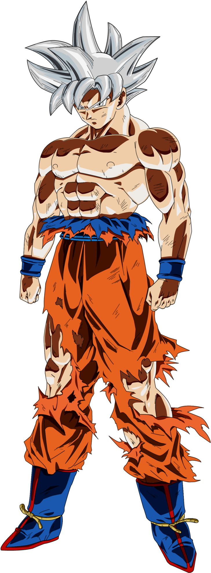 Mastered Ultra Instinct Goku By Ruga-rell - Goku Ultra Instinct Png ...