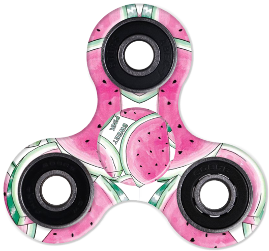 Flamingo Pineapple Led Tri-spinner Fidget Toy Edc Hand - Balai Fidget ...