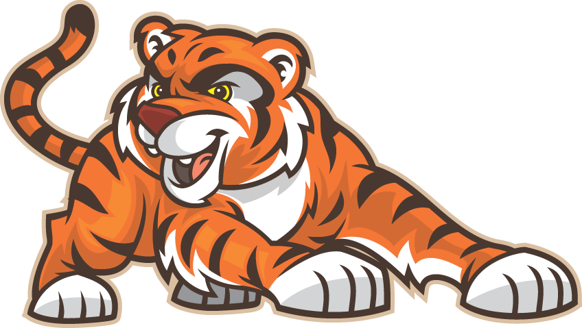 Download Jumping Tiger Png - Greencastle Tiger Cubs Football PNG Image ...