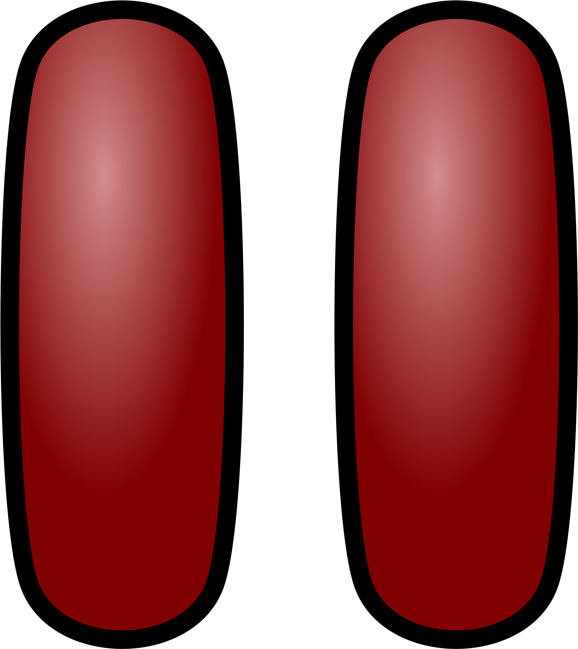 Download This Free Icons Png Design Of Pause Button, Red, For PNG Image ...