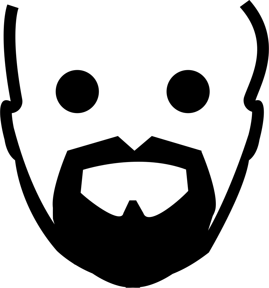 Download Clip Art Black And White Download Beard Clipart Goatee ...