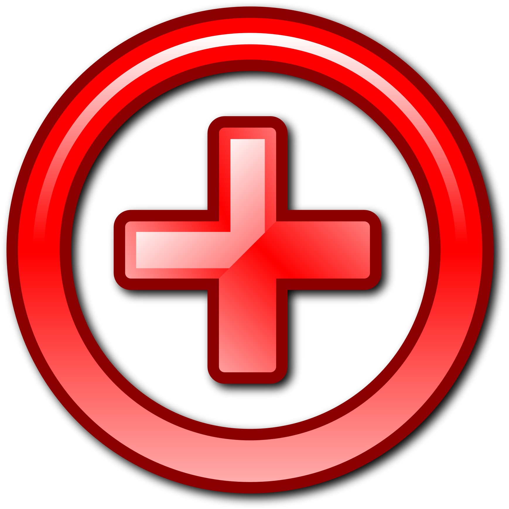 Download Open - Red Plus Sign PNG Image with No Background - PNGkey.com