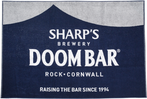 Download Doom Bar Beach Towel - Sharp's Brewery PNG Image with No ...