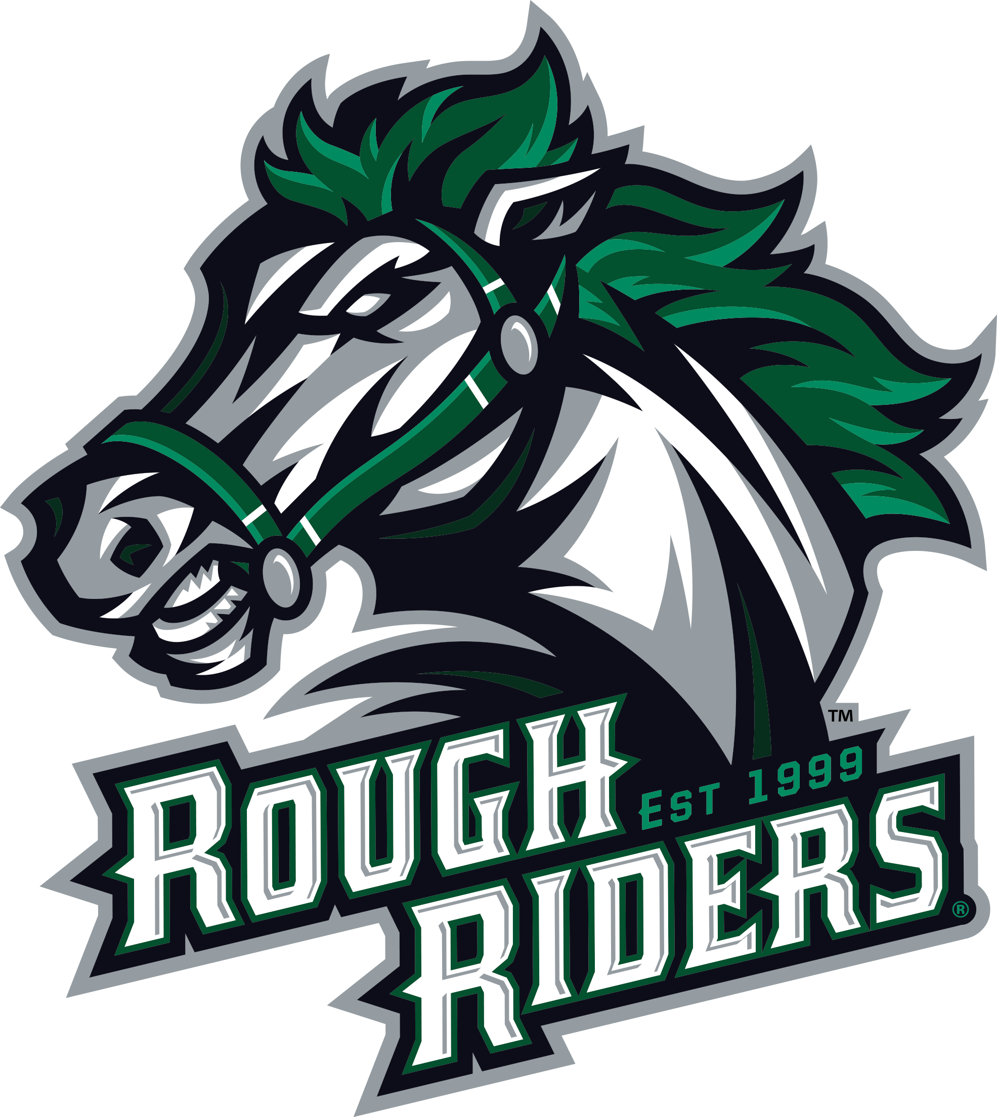 Download Angry Horse Logo No Background - Cedar Rapids Roughriders PNG ...