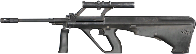 Steyr Aug Automatic Rifle - Steyr Aug - Free Transparent PNG Download ...