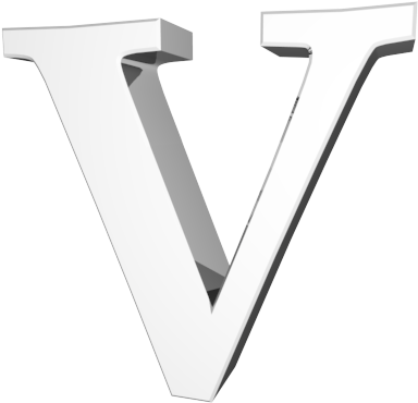 View All Images-1 - Alphabet V In 3d - Free Transparent PNG Download ...