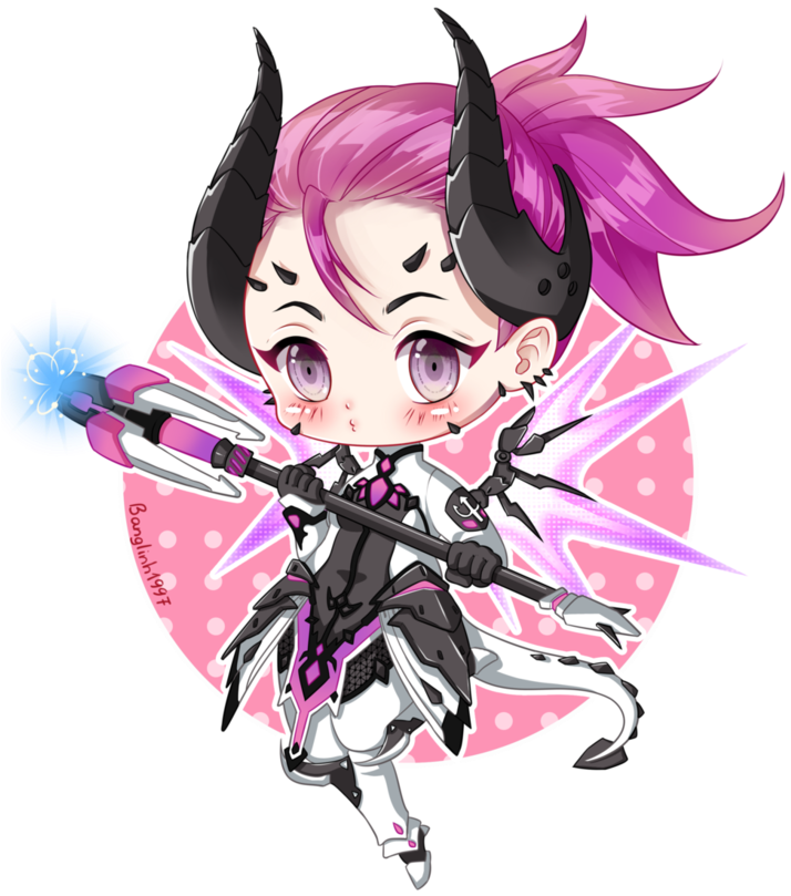 Banner Royalty Free Library Chibi Mercy Imp From By - Chibi Mercy ...