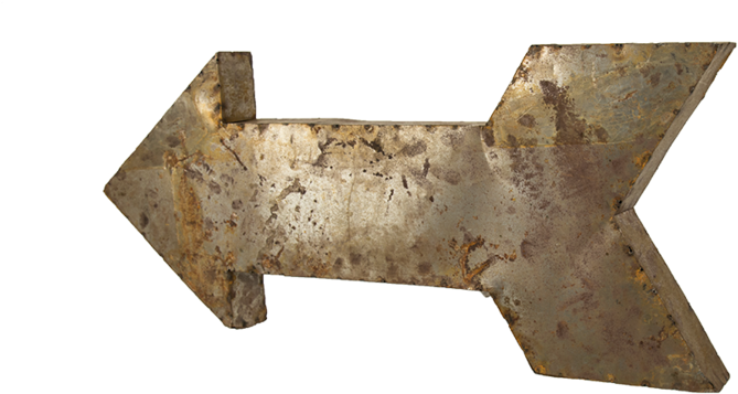 Grenfell Straight Metal Arrow - Free Transparent PNG Download - PNGkey