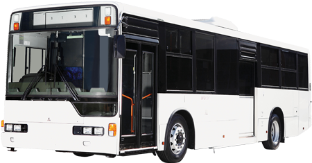 Download Image Of Mp Bus Range Vehicle - Bus Mitsubishi Fuso Turbo PNG ...