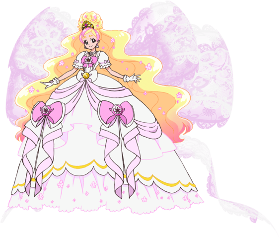 Princess Pretty Cure Flora Mode Elegant Royal Pose - Go! Princess ...