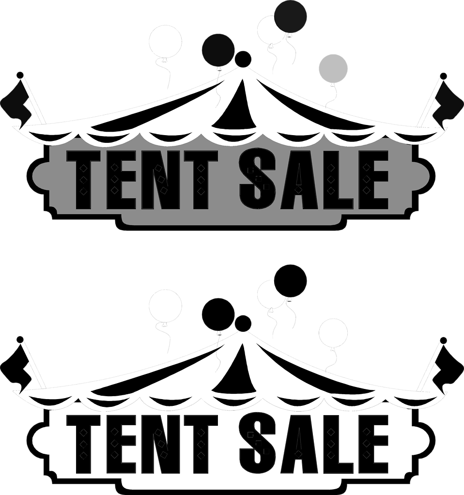 Tent Sale Graphic