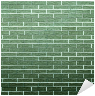 Download Green Brick Wall As Background Or Texture Sticker • - Brick ...