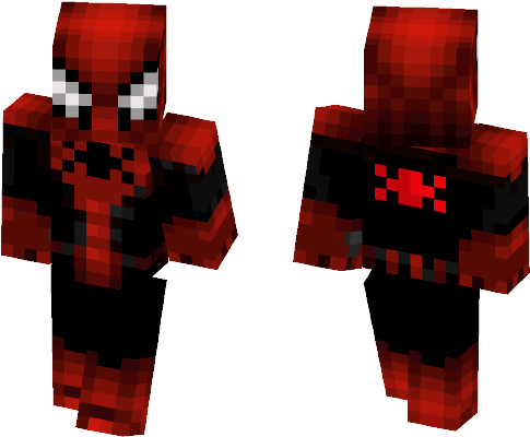Classic Superior Spider-man - Tobey Maguire Spiderman Minecraft Skin ...