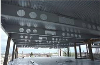 Download Web Openings Steel Beam Applications - Beam Bridge PNG Image ...