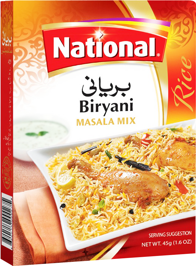 Download National Masala Biryani Mix 45 Gm - National Foods National ...