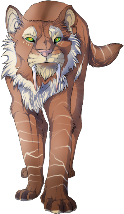 Photo - Saber Tooth Tiger Oc - Free Transparent PNG Download - PNGkey