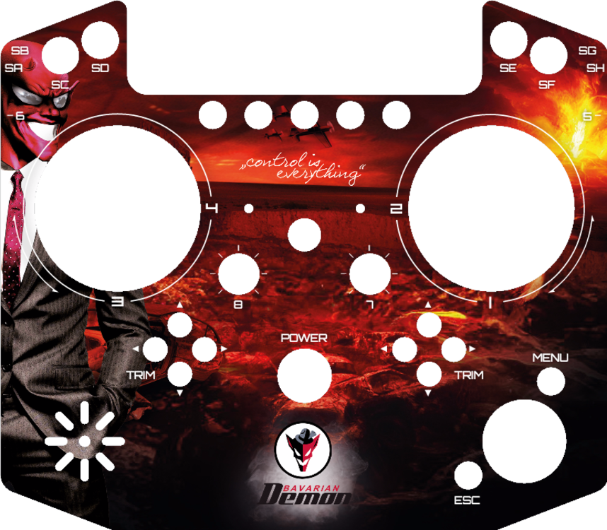 Download Jeti Hand-held Transmitter Cover Bavarian Demon - Pimp Your ...