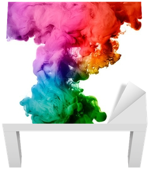 Rainbow Of Acrylic Ink In Water - Color Explosion - Free Transparent ...