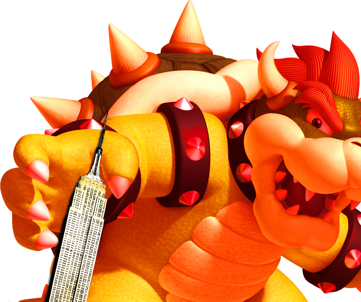 Download Koopzilla Destrói O Empire State - Wiki PNG Image with No ...