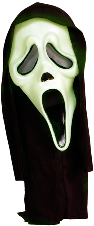 Scream Mask Png - Scream Glow In The Dark - Free Transparent PNG ...