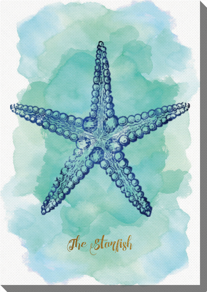 Download Photo Canvas Cm Blue Starfish - Beachcrest Home Brookline ...