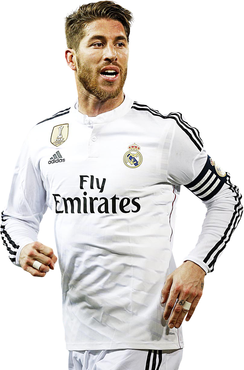 Download Sergio Ramos - 2016-17 Real Madrid Home L/s Shirt (+ Fifa Wc ...