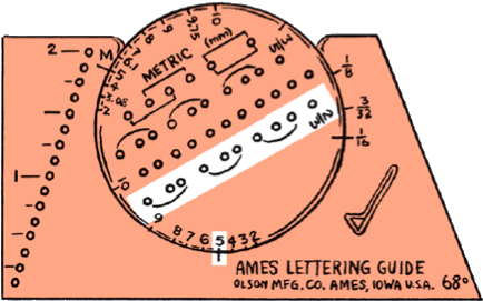 Download Also Used For Other Forms Of Calligraphy, From Drafting - Ames ...