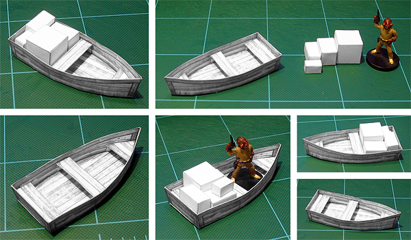 Here's My Paper Test For A Rowboat - Row Boat Paper Craft - Free ...