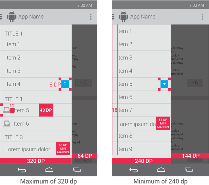 Download Navigation Drawer - Android Small Contextual Icons PNG Image ...