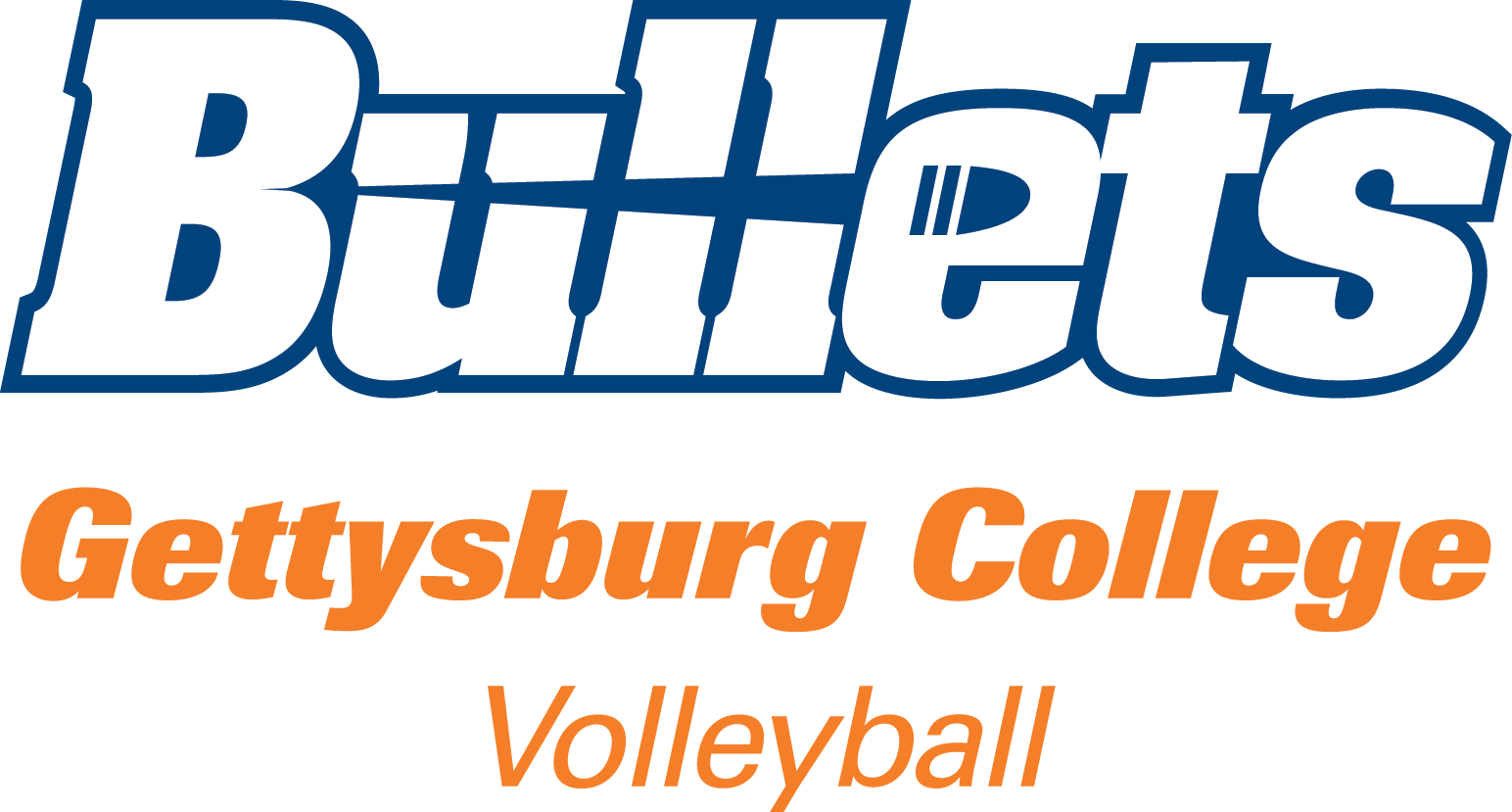 Primary Bullets Logo With College And Sport Treatment - Gettysburg ...