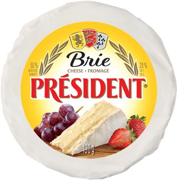 Download President Brie 190g - Cheese PNG Image with No Background ...