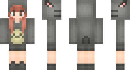 Download Minecraft Skin Planchette - Shadow Creature Minecraft Skin PNG Image with No Background ...