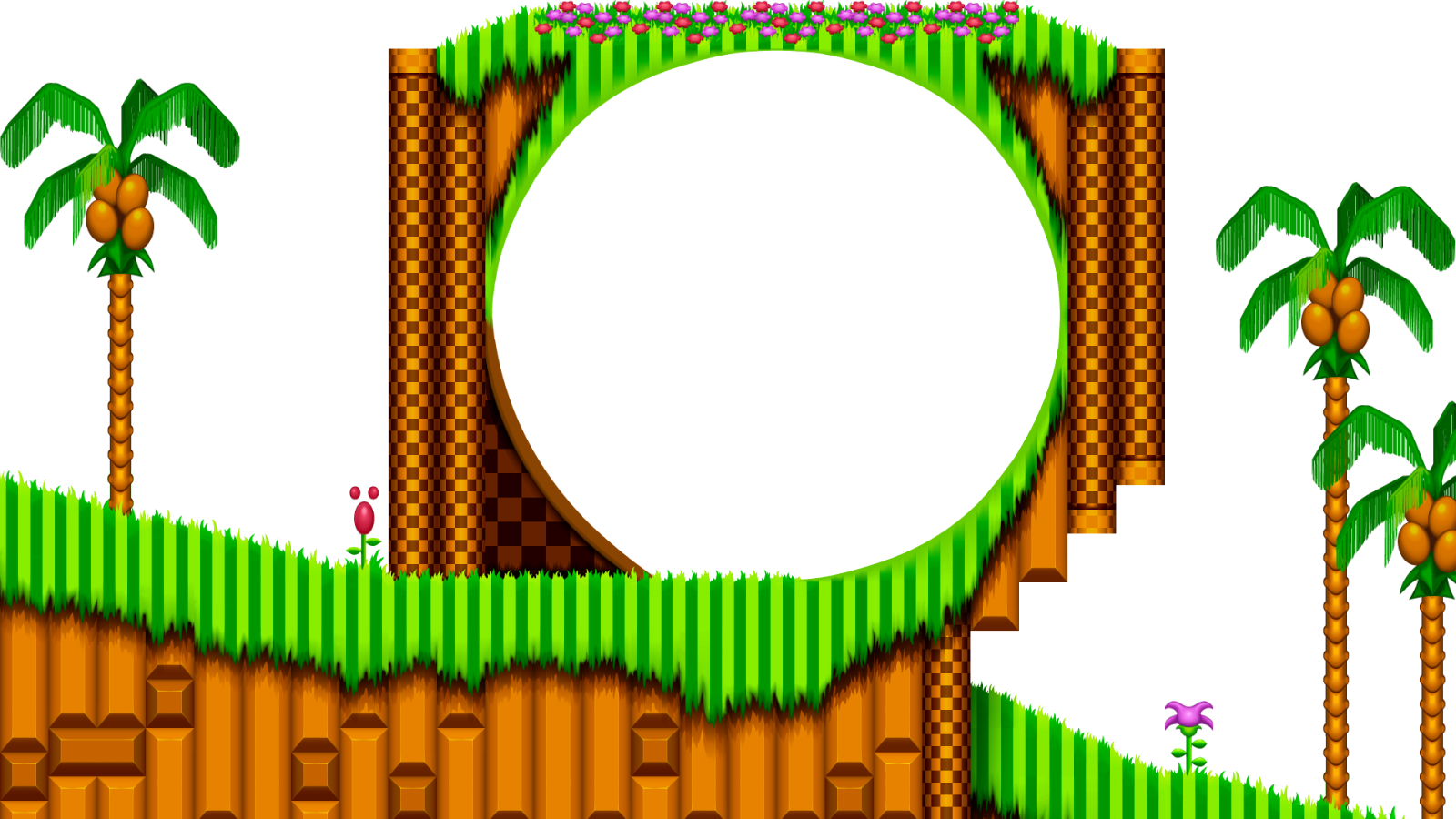 Sonic Stage Background For Kids - Sonic 2 Hd - Free Transparent PNG ...