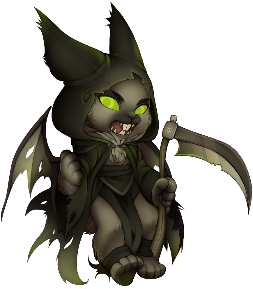 Download Reaper Rabbit - Dragon Rabbit PNG Image with No Background ...