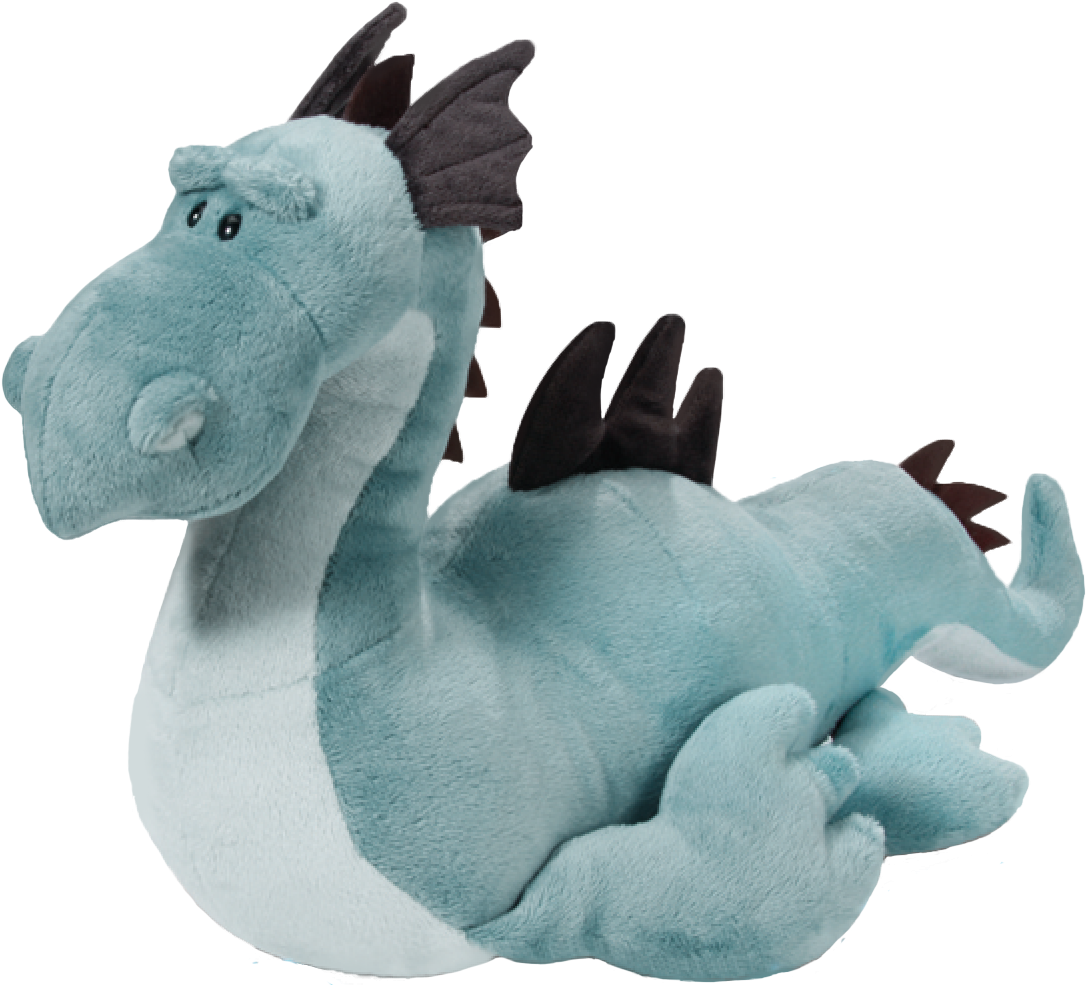 Download Nici - Nici Blue Sea Monster Soft Toy Lying 50cm PNG Image ...