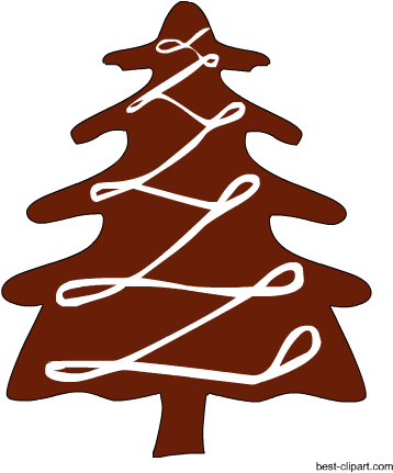 Download Free Gingerbread Tree Christmas Clip Art - Bts PNG Image with ...