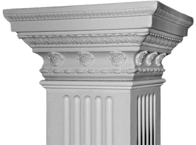 Download Roman Doric Ornamental - Doric Square Columns PNG Image with ...