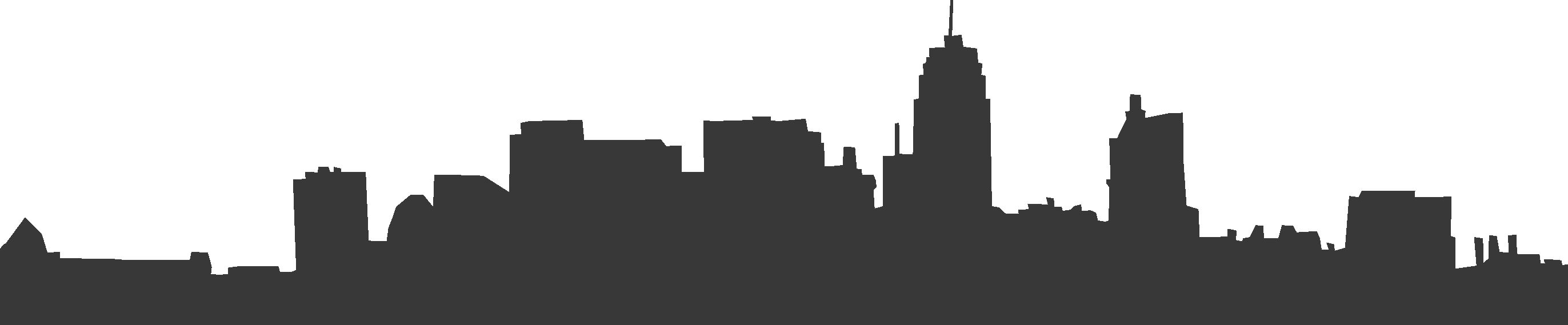 Download City Outline Png - Cincinnati Skyline Outline PNG Image with ...