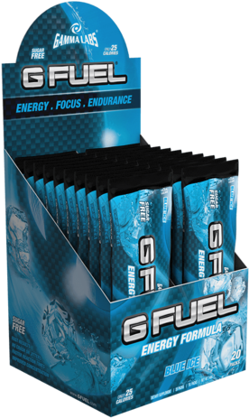 Blue Ice Box 20 Packs - Riff Raff G Fuel - Free Transparent PNG ...
