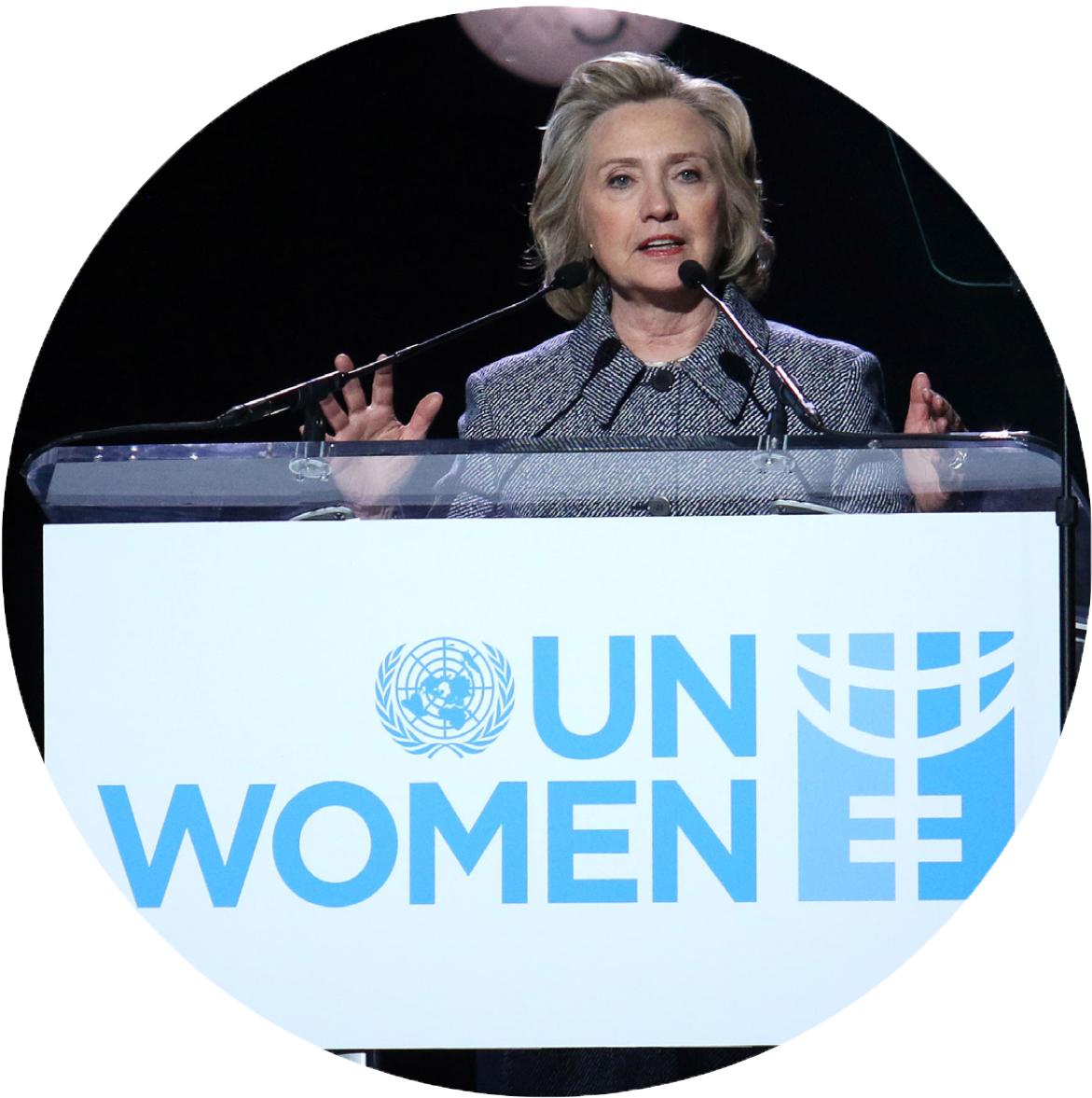 Download Hillary Clinton America V - Un Women Logo Png PNG Image with ...