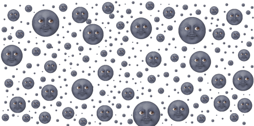 Transparent Molester Moon Wallpaper For You All - Emoji Luna - Free ...