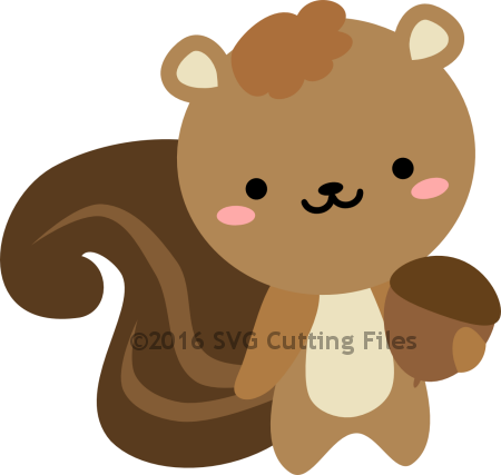 Download Chibi Squirrel With Nut - Squirrel Chibi PNG Image with No ...