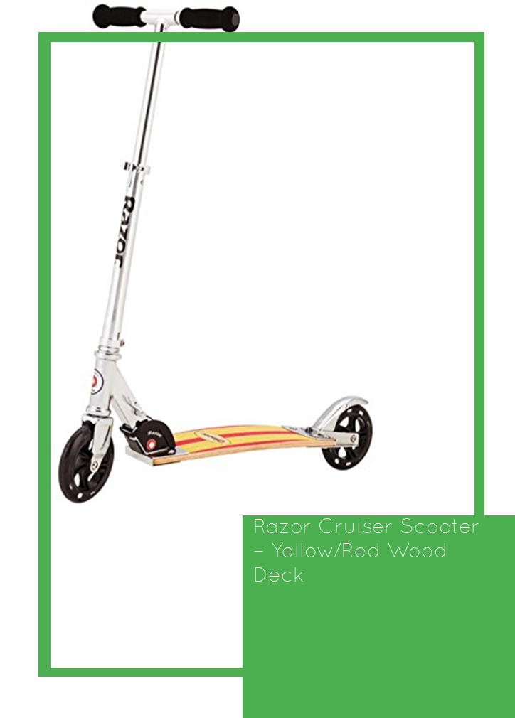 Download Razor Cruiser Scooter Yellow/red Wood Deck - Razor Cruiser ...
