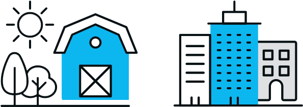 Download Cities And Countryside - Rural Urban Png PNG Image with No ...