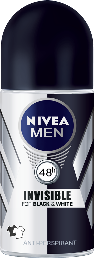Download Nivea Invisible Black And White Roll PNG Image with No ...